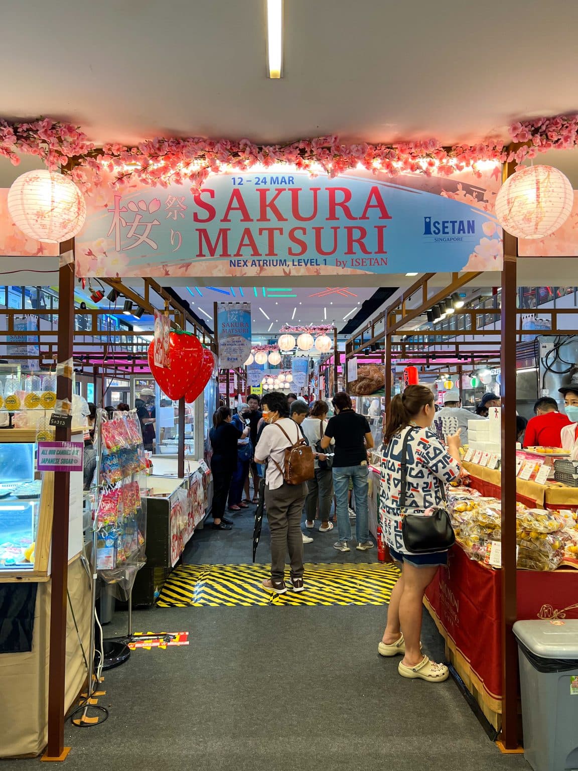 ISETAN Sakura Matsuri fair features over 30 food stalls at NEX