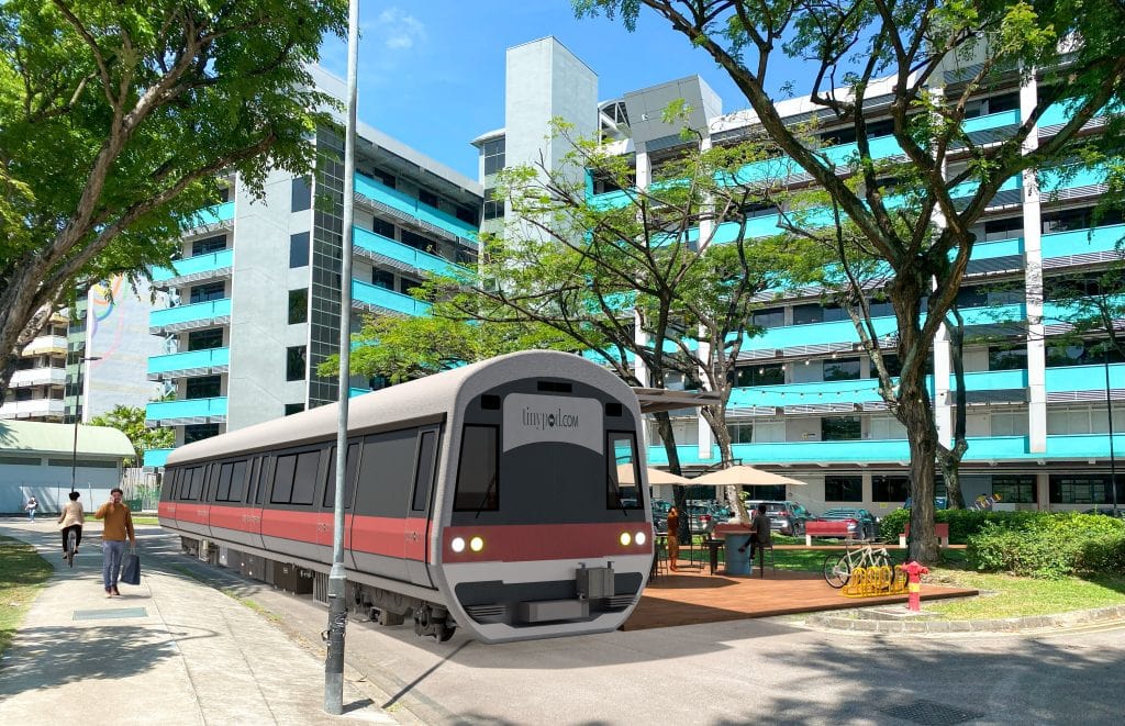 Train Pod @ one-north lets you spend a night in the MRT & more