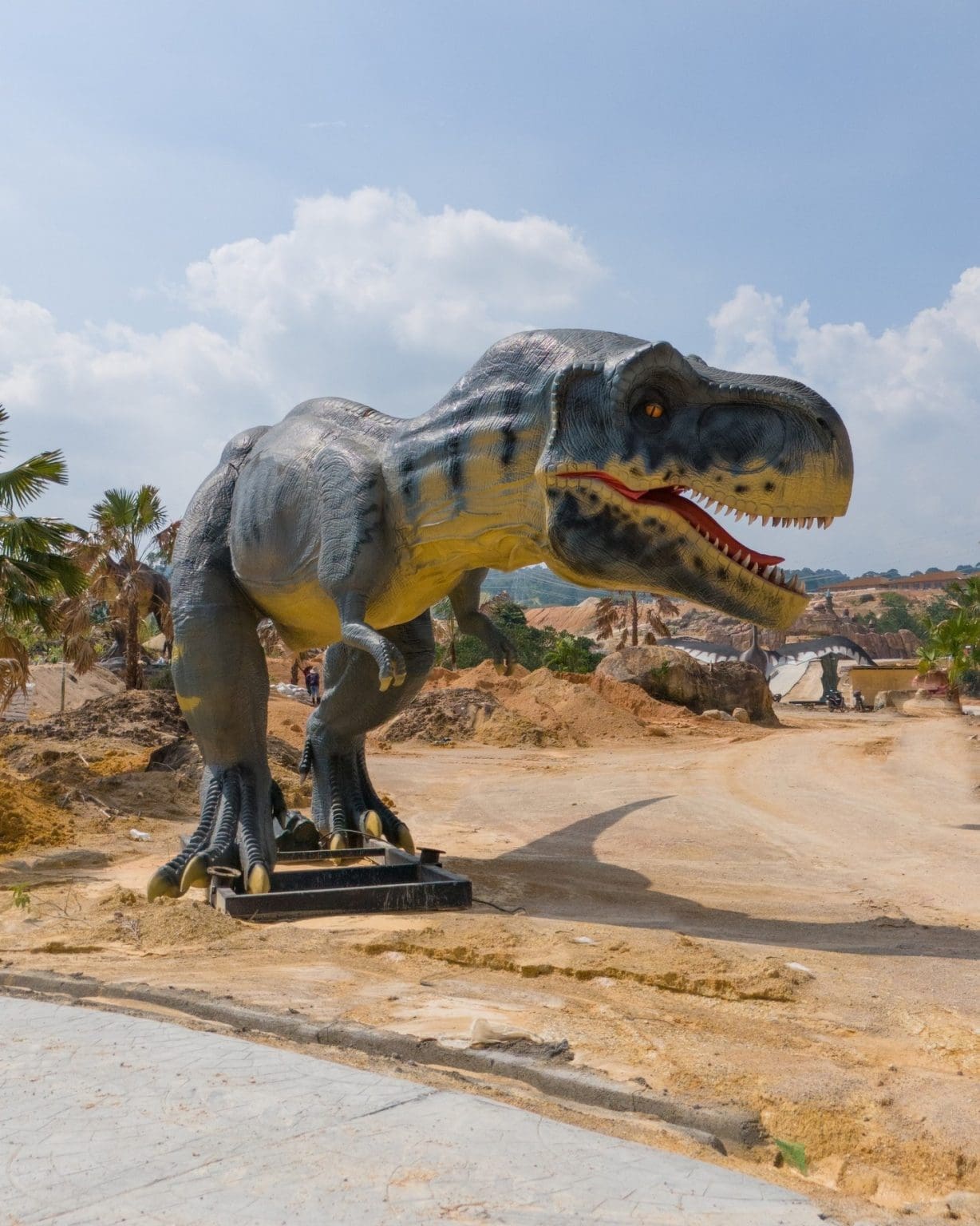 Dino Desert at Monkeys Canopy in KL has over 100 dinosaurs