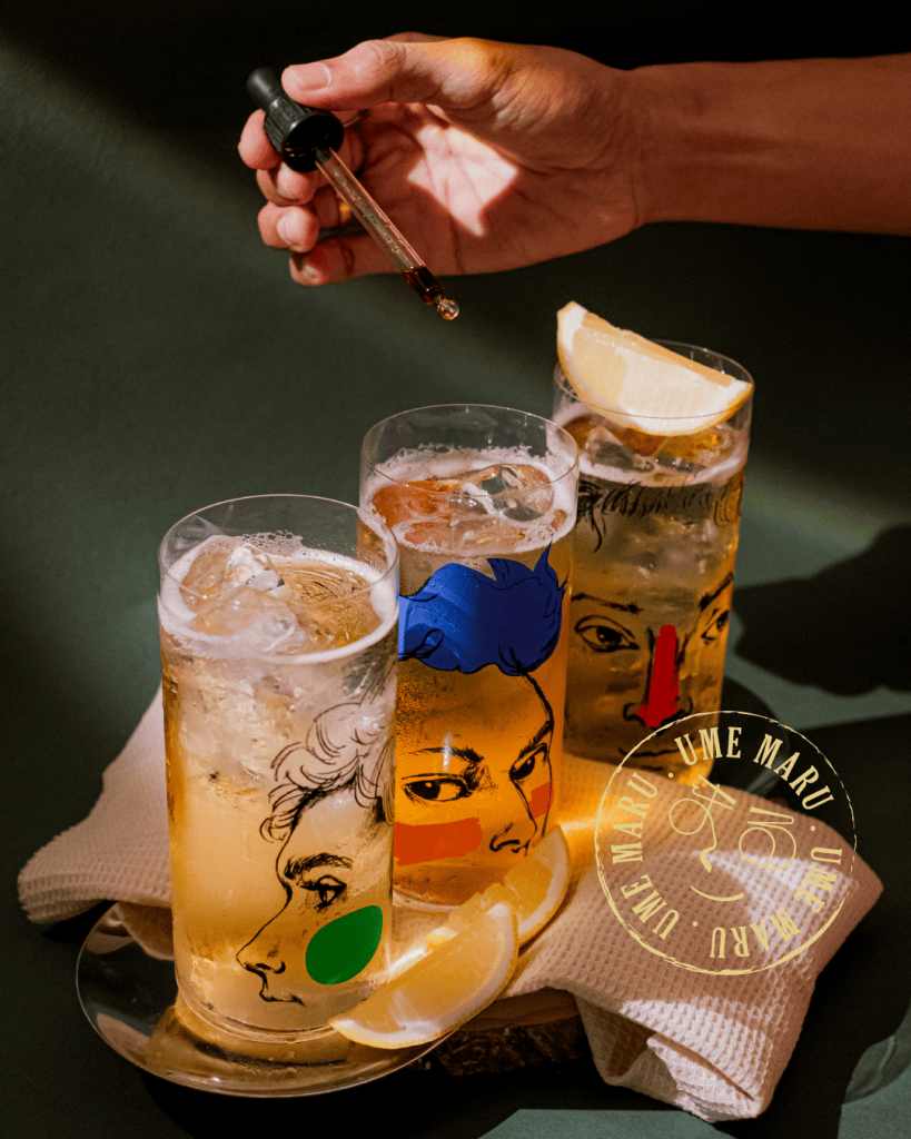 Ume Maru is a manga-themed bar hidden behind a bookshelf