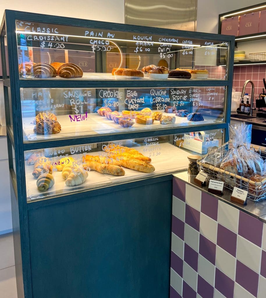 Pâtisserie Clé has French artisanal pastries and all-day brunch