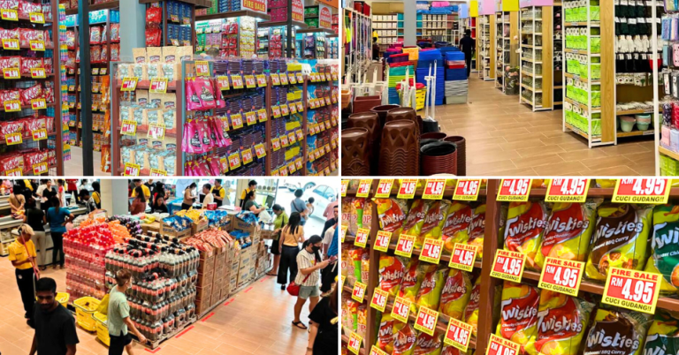 This Ninso-Valu$ outlet in JB sells household items from S$0.68
