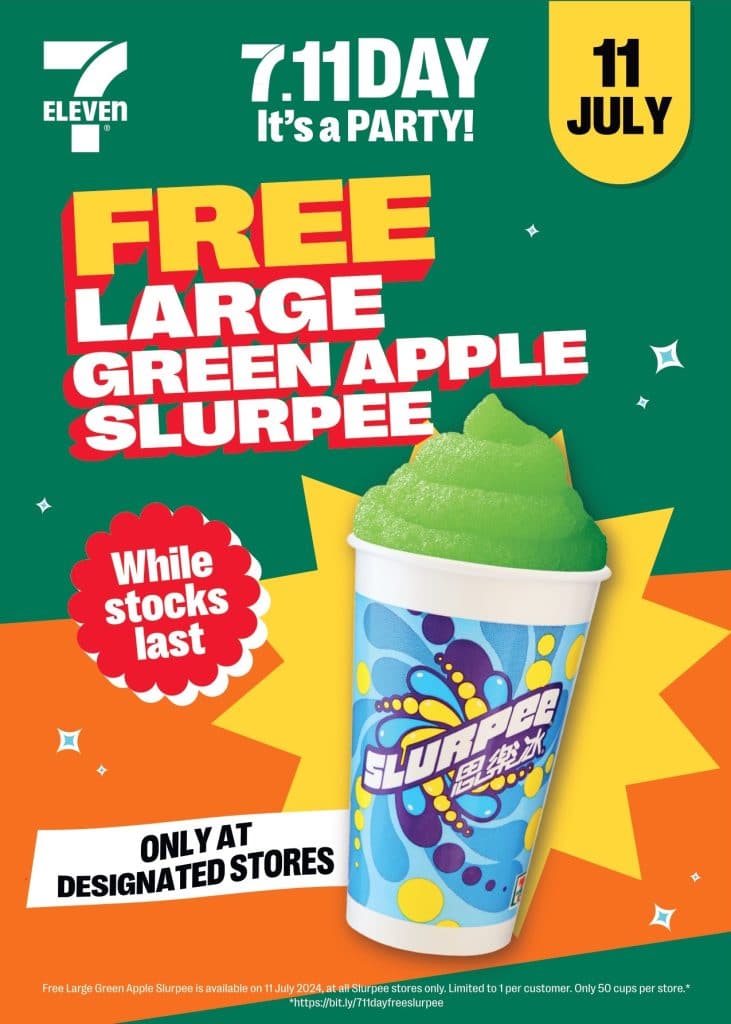 7-Eleven Singapore is having an exciting 7-11 day promo