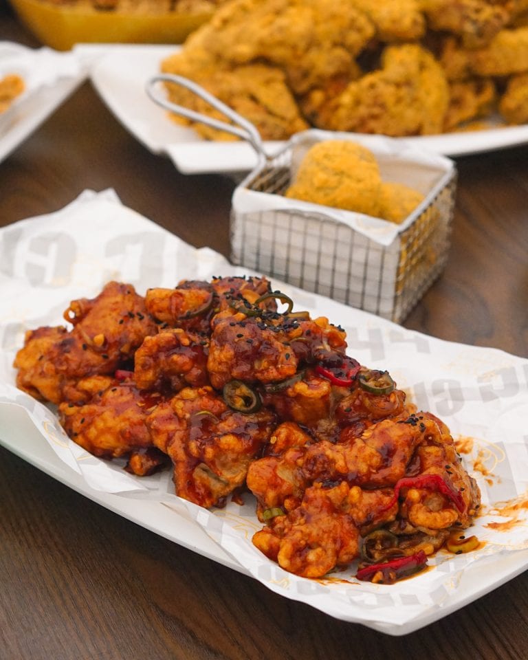 BHC Chicken Singapore is finally open at Marina Square