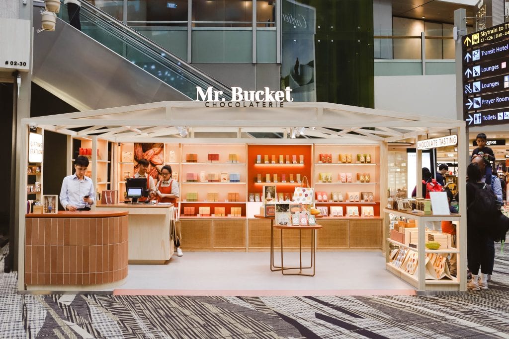 Mr Bucket Chocolaterie opens pop-up in Changi Airport T3