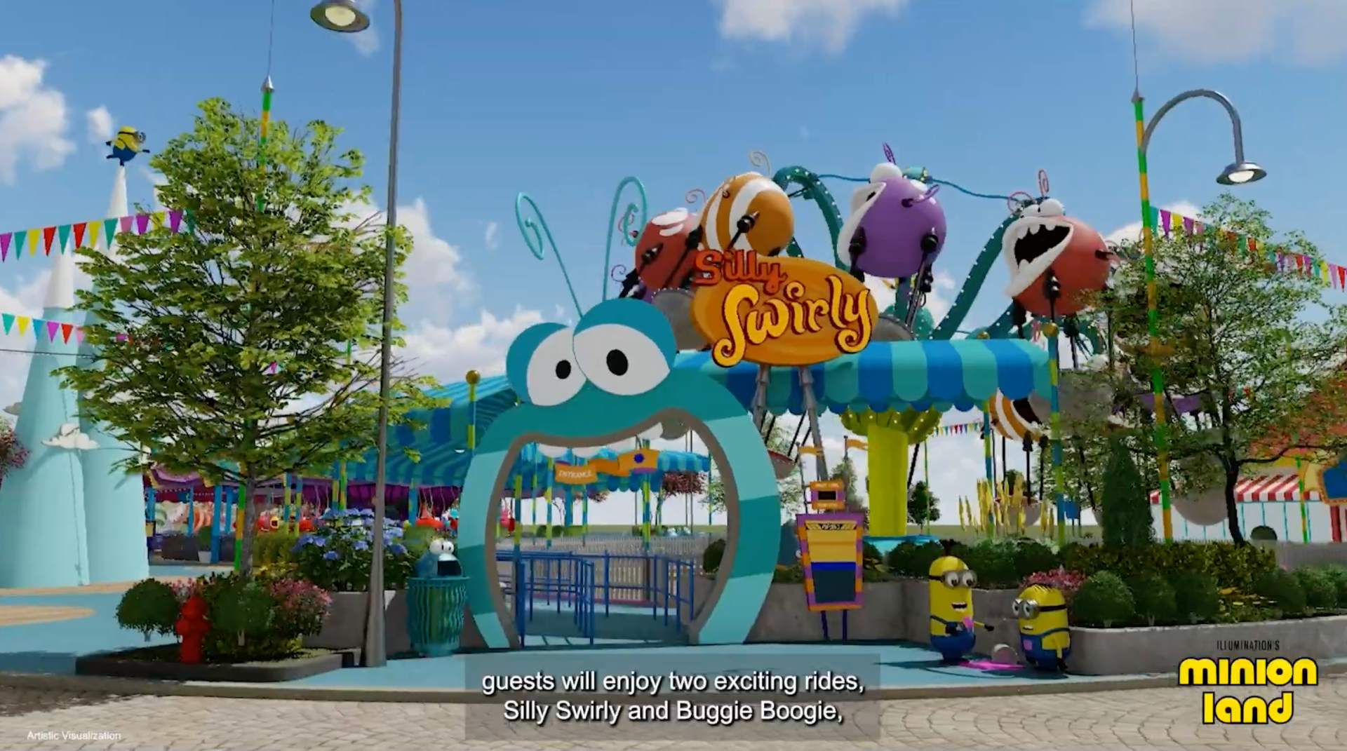 Minion Land will officially open in USS in Feb 2025