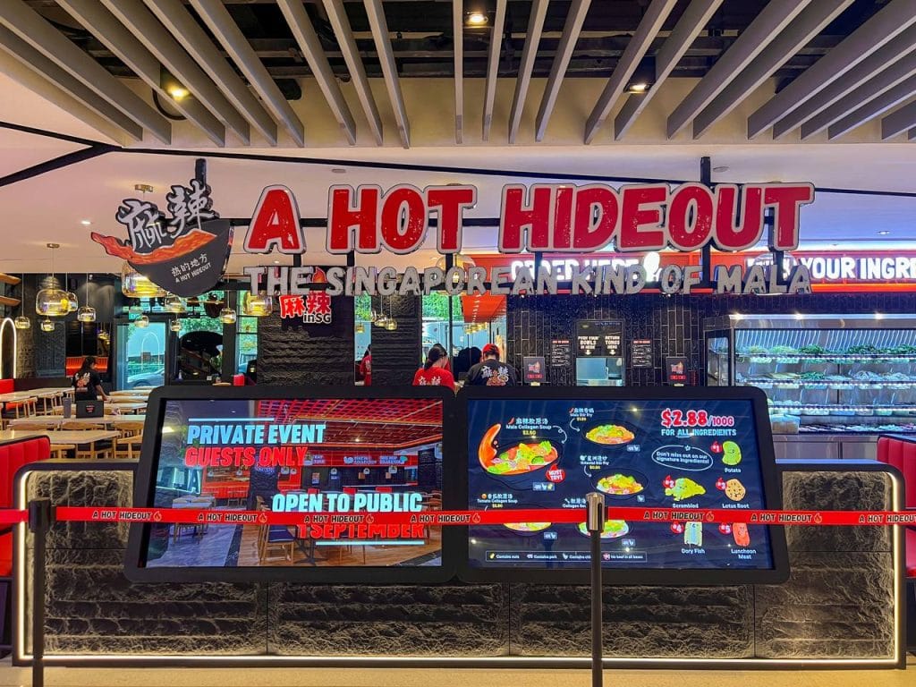 A Hot Hideout has opened their largest outlet yet in Bukit Panjang