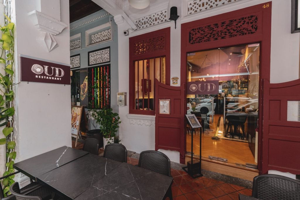 The Muslim-owned OUD Restaurant has grilled meats and seafood