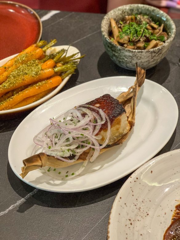 The Muslim-owned OUD Restaurant has grilled meats and seafood