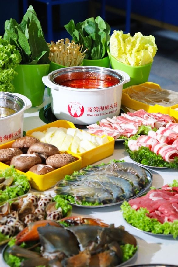 Blue Bay Seafood Hotpot is SG's first live market-style hotpot