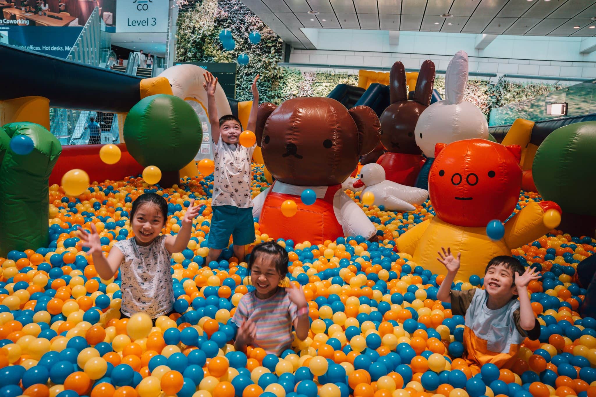 Miffy’s Garden takes over Changi Airport until May 2025