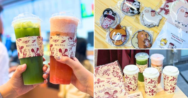 Beutea opens outlet in Tampines with blind boxes and new drinks