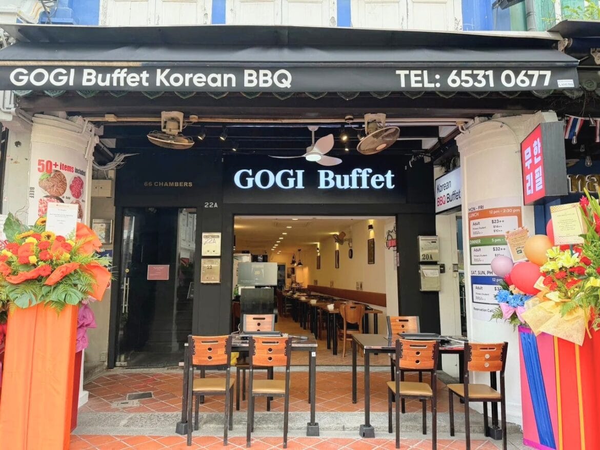 All-you-can-eat at Gogi Buffet Korean BBQ with less than S$50/pax