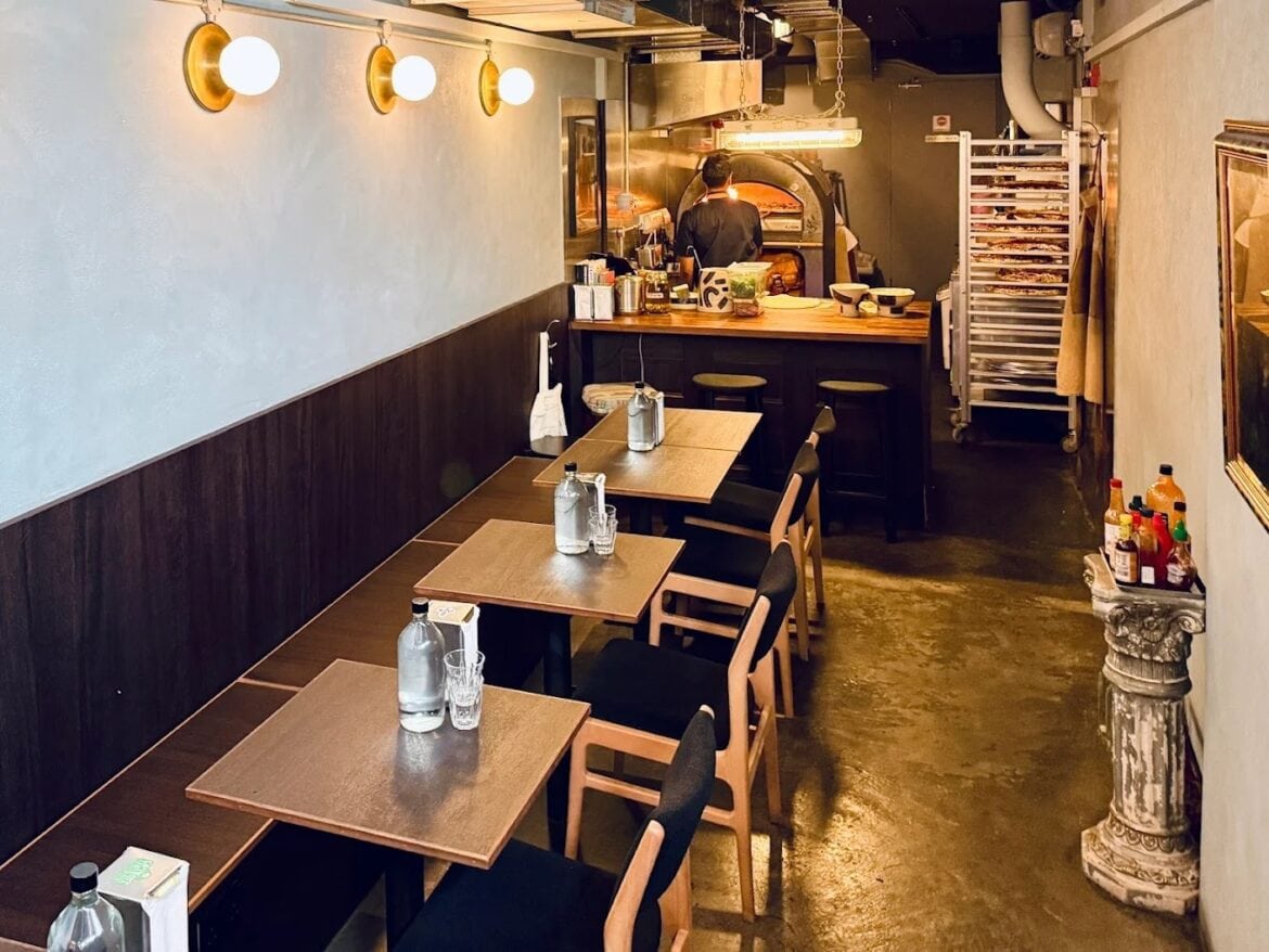 Bad Habits Provision: alleyway dining with classic NYC pizzas